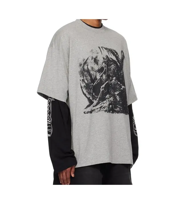 Vetements Graphic Printed Crewneck T-shirt