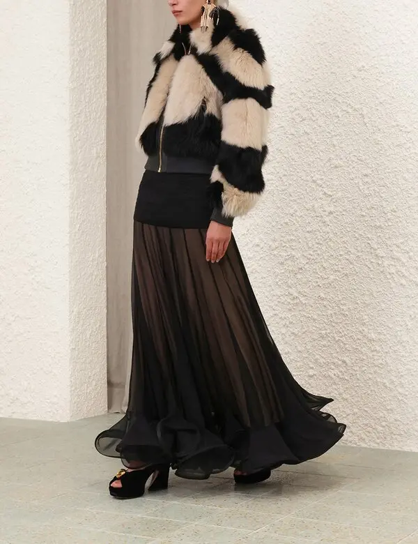 Zimmermann Illustration Maxi Skirt