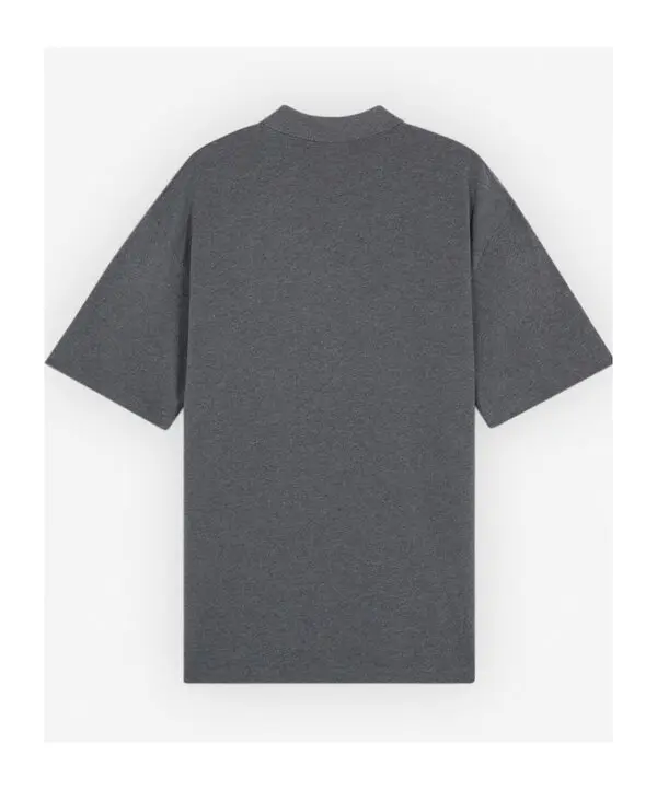 Maison Kitsuné Bold Fox Head Patch Oversized Polo Shirt