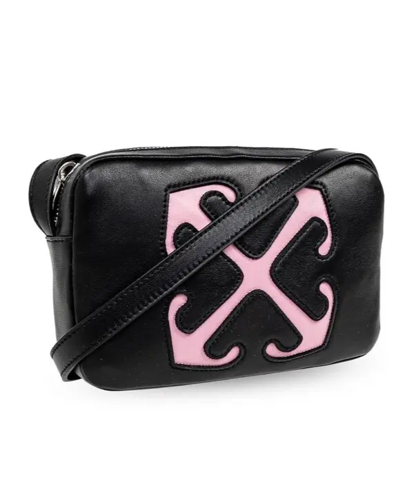 Off-White Metropolitan Camera Logo Patch Crossbody Bag