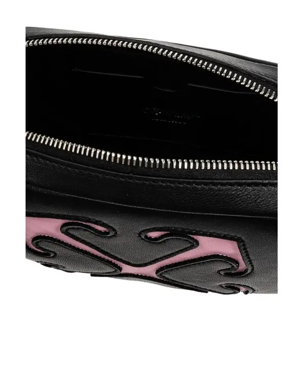 Off-White Metropolitan Camera Logo Patch Crossbody Bag