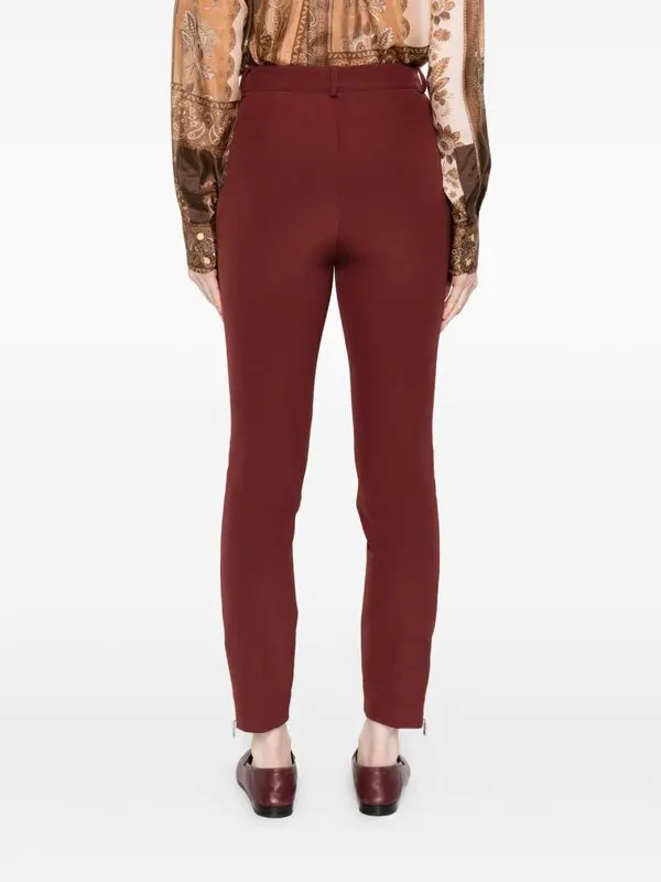 Etro Slim-fit Trousers With Zip