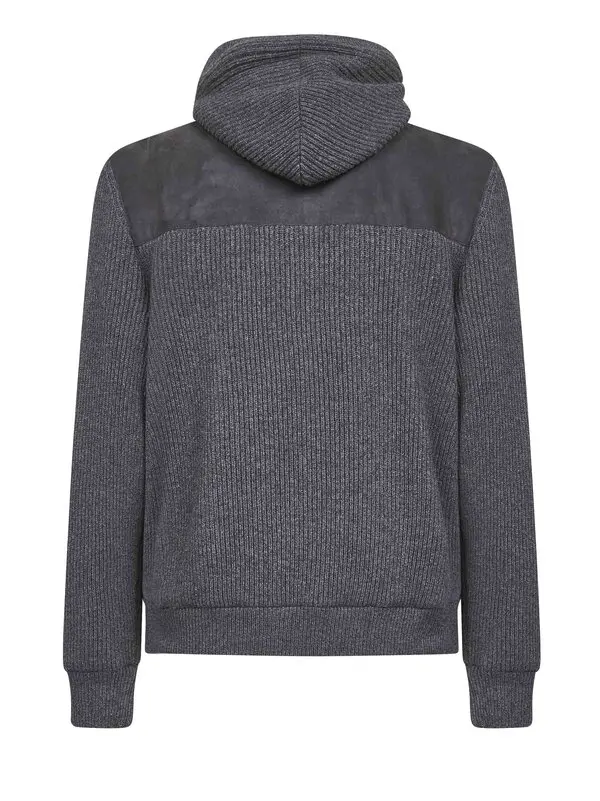 Brunello Cucinelli Zip-up Hooded Jacket - Black