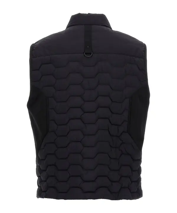 Moose Knuckles Granite Logo Plaque Vest