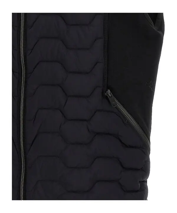 Moose Knuckles Granite Logo Plaque Vest