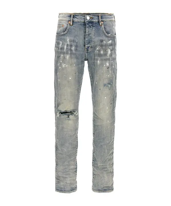 PURPLE BRAND Pierced Jeans