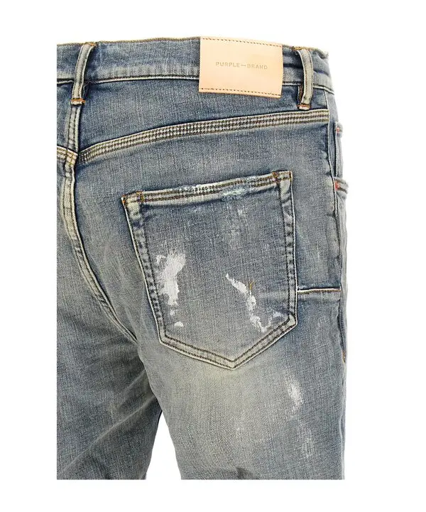 PURPLE BRAND Pierced Jeans