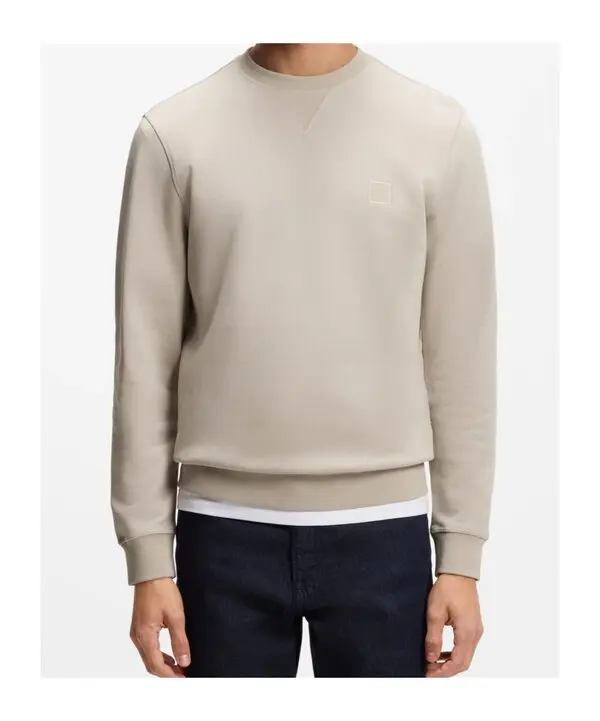 Hugo Boss Westart Crew-neck Logo-detail Sweatshirt