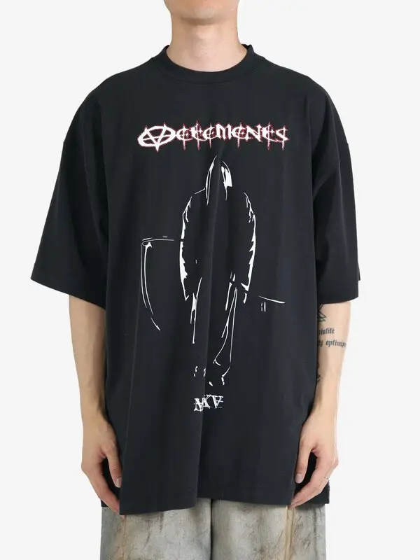 Vetements Reaper Logo Printed T-shirt