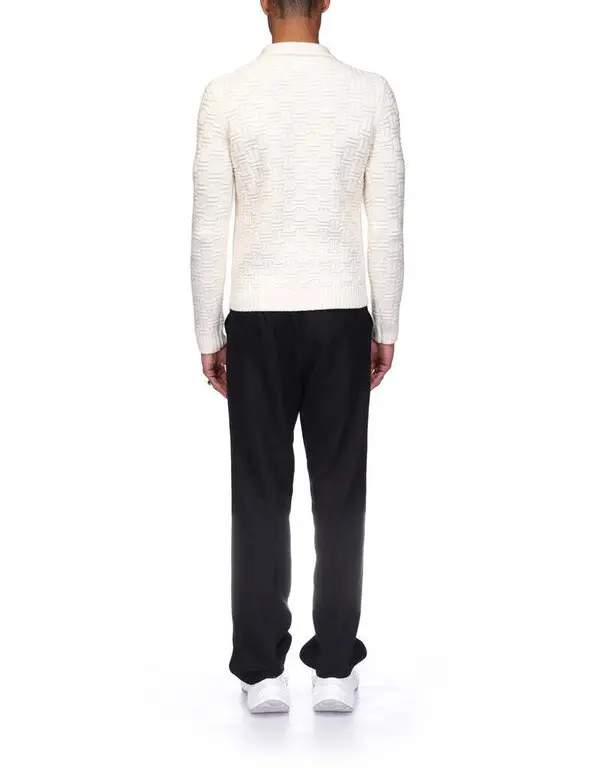 Casablanca Straight Knit Polo Shirt
