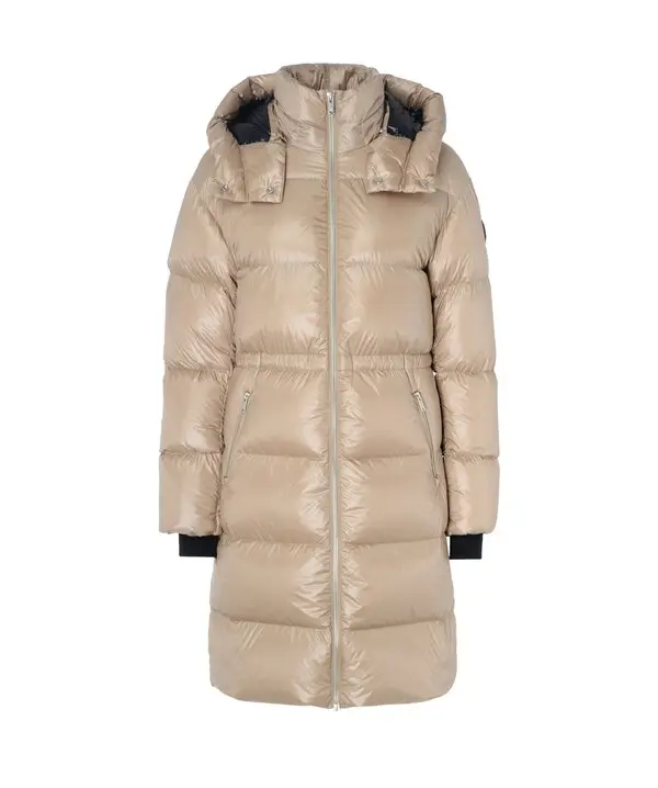 Moose Knuckles Quilted Hooded Coat