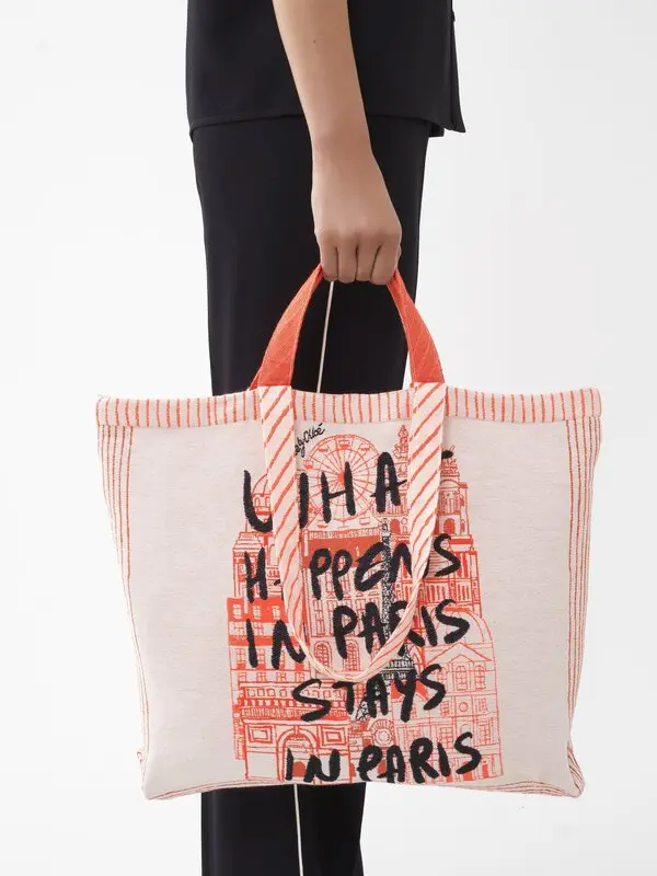See By Chloé Letter Printed Shoulder Bag