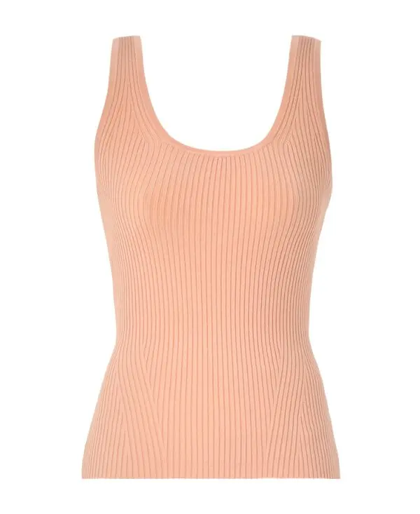 Zimmermann Ribbed Knit Tank Top
