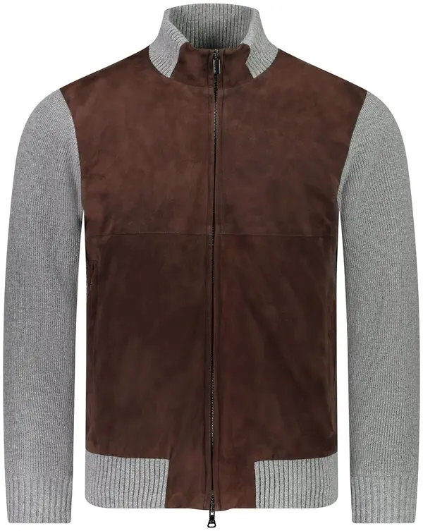 Paul & Shark Zippered Knitted Cardigan