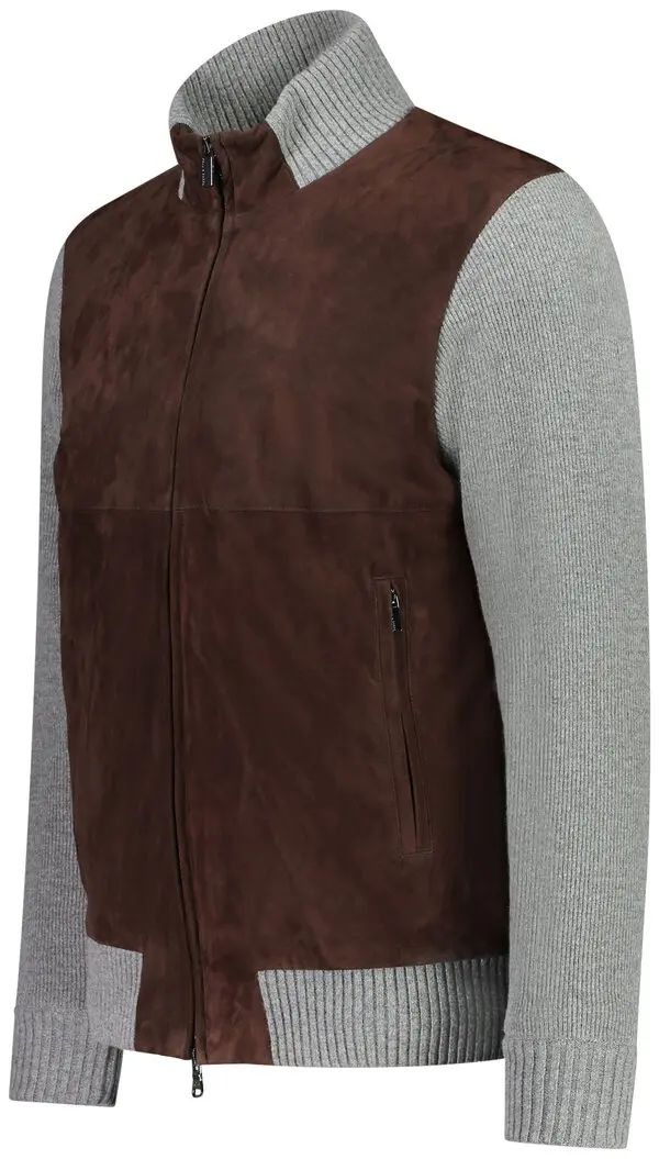 Paul & Shark Zippered Knitted Cardigan