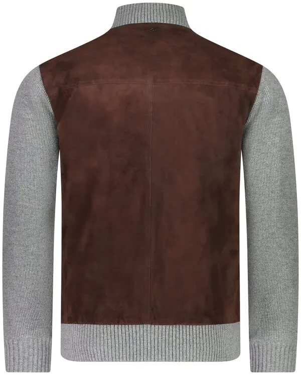 Paul & Shark Zippered Knitted Cardigan