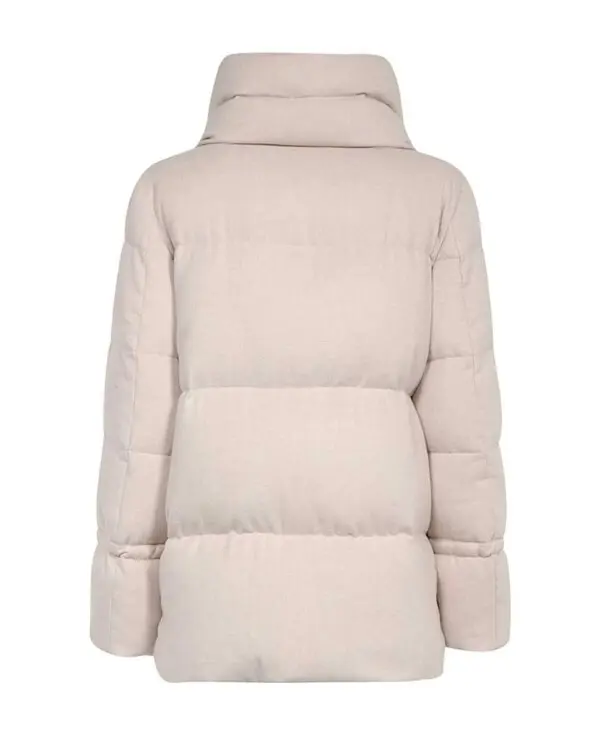 MOORER High-collar Long-sleeved Coat