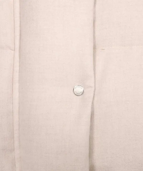 MOORER High-collar Long-sleeved Coat