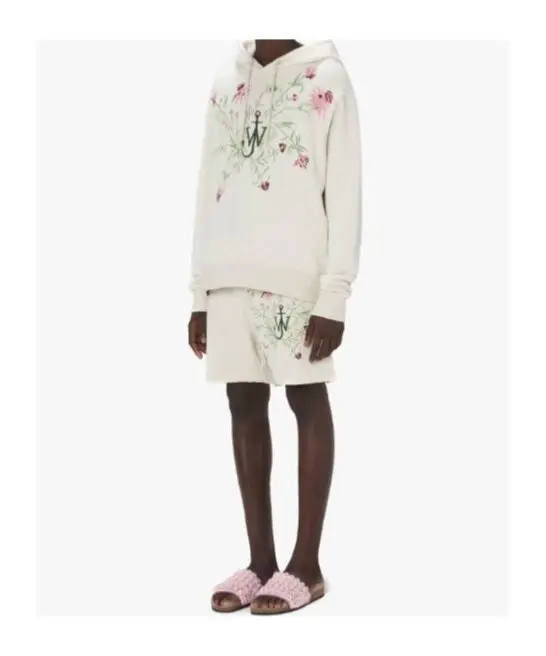 J.W.ANDERSON Pol Anglada Logo Embroidered Drawstring Shorts