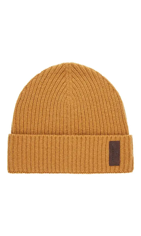 Paul & Shark Logo Beanie - Orange