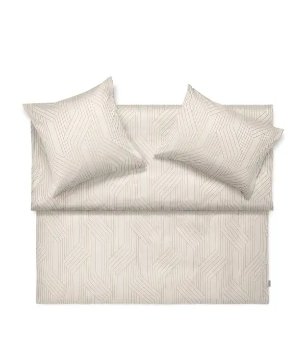 SCHLOSSBERG Geometric Ennio Super King Oxford Pillowcase