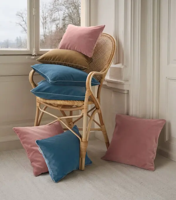 SCHLOSSBERG Velvet Elodie Cushion - Gold