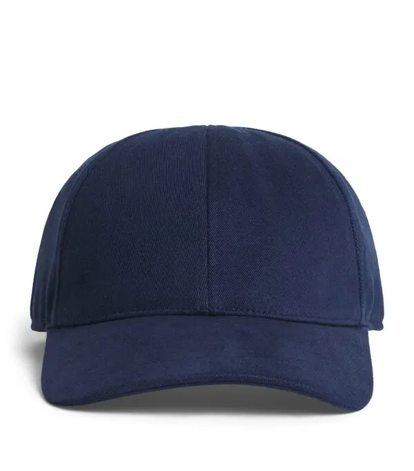 Eleventy Cotton-cashmere Baseball Cap