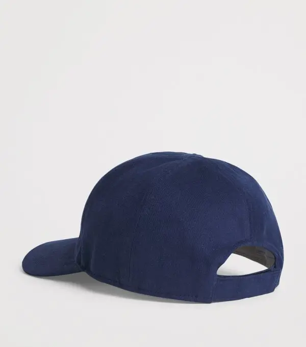 Eleventy Cotton-cashmere Baseball Cap