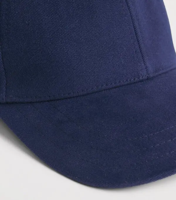 Eleventy Cotton-cashmere Baseball Cap