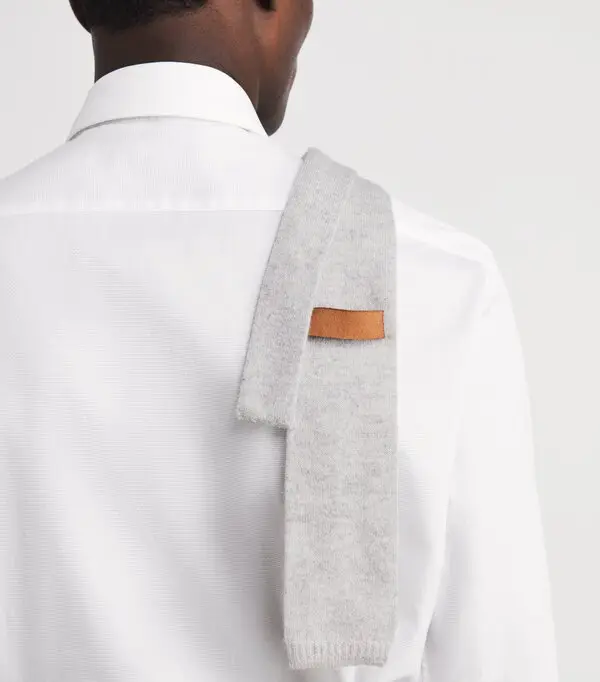 Eleventy Cashmere Knitted Neck Tie