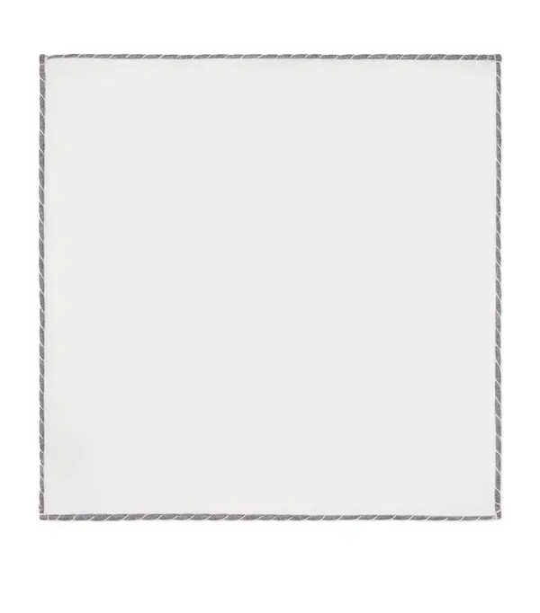 Eleventy Cotton Pocket Square