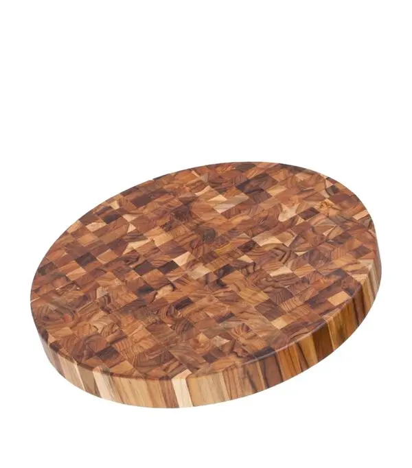 TEAKHAUS Round Serving And Cutting Board