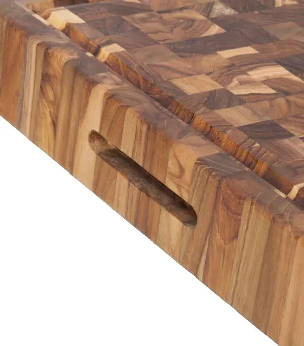 TEAKHAUS Extra Thick Butcher Block Carving And Cutting Board