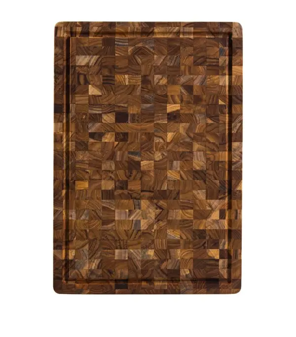 TEAKHAUS Extra Thick Butcher Block Carving And Cutting Board