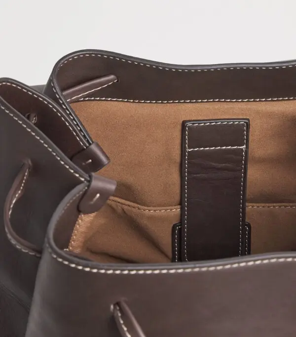 Eleventy Leather Backpack