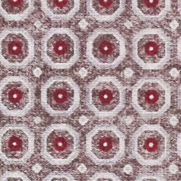 Eleventy Cotton-wool Geometric Pocket Square