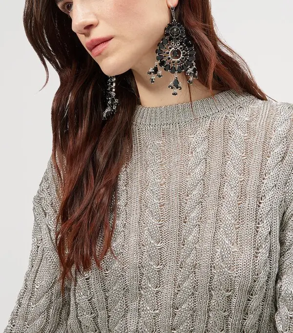 Alexander McQueen Lustre Drop Earrings