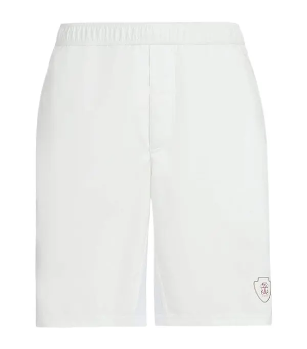 Brunello Cucinelli Technical Bermuda Shorts - White