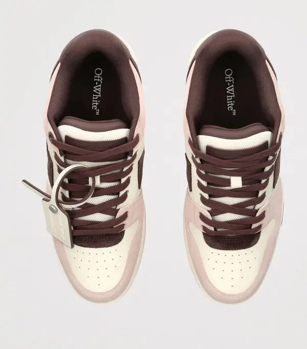 Off-White Leather Out Of Office Sneakers