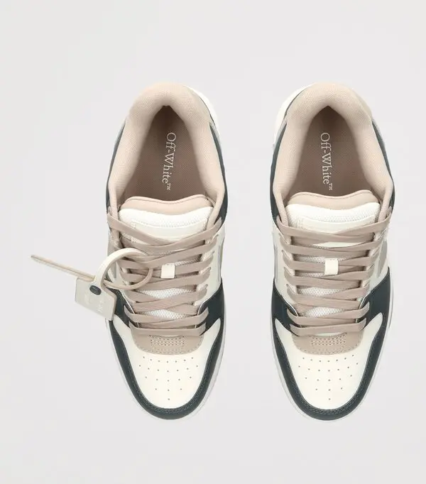 Off-White Leather Out Of Office Sneakers