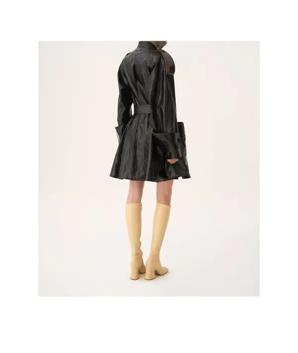 Chloé Double-breasted Short Riding Coat