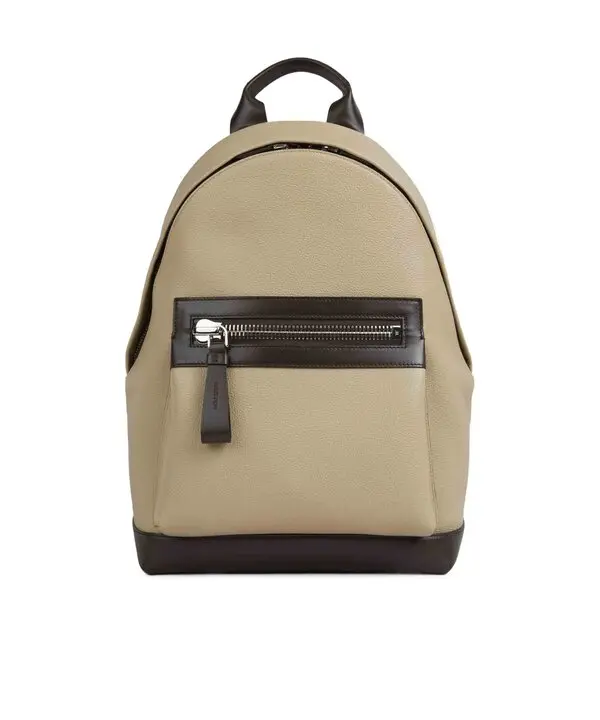 TOM FORD Zipped Backpack - Nude