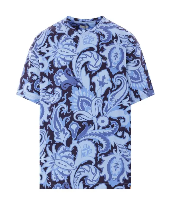 Etro Paisley Printed Crewneck T-shirt