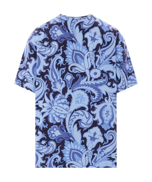 Etro Paisley Printed Crewneck T-shirt