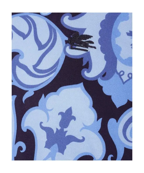 Etro Paisley Printed Crewneck T-shirt