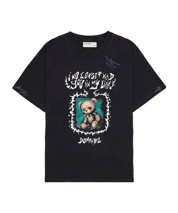 DOMREBEL Short-sleeved T-shirt - Black