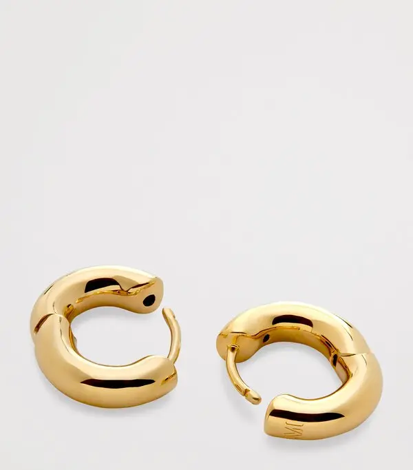 Monica Vinader Vermeil Huggie Hoop Earrings