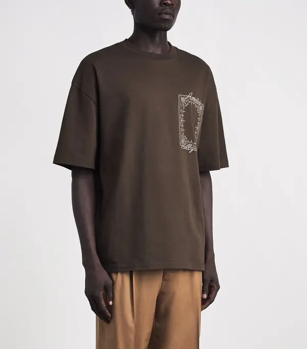Amiri Cotton Quad Bandana T-shirt