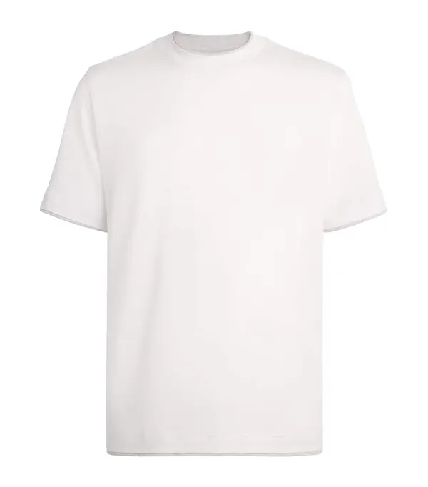 Eleventy Giza Cotton Layered T-shirt