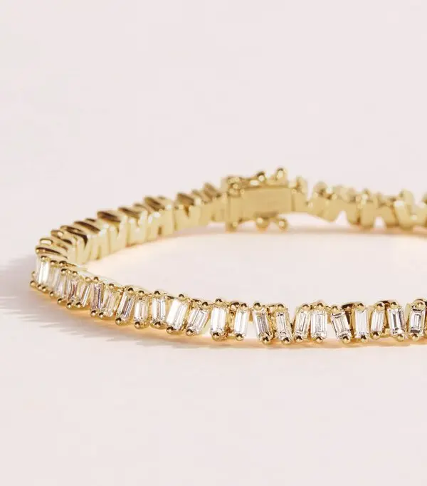 SUZANNE KALAN Classic Diamond Tennis Bracelet
